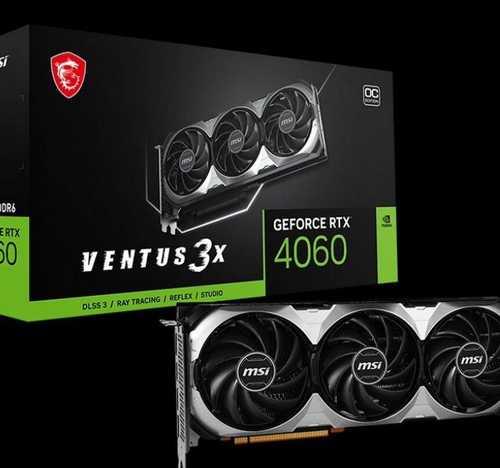 Видеокарта rtx 4060 8gb msi ventus 3x oc