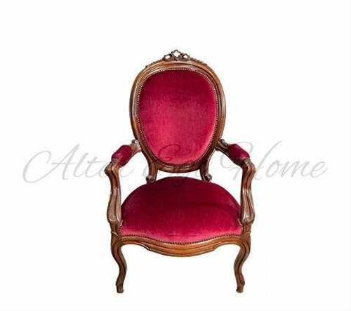Антикварное кресло в стиле неоклассицизм 1860-х гг