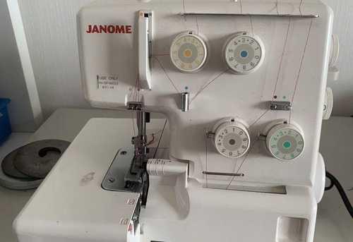 Оверлок janome 205d