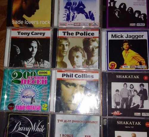 Коллекция CD\MP3 дисков зарубежных исполнителей