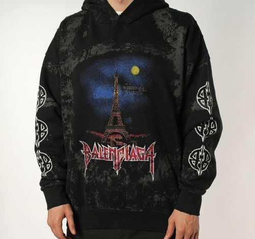 Худи Balenciaga Paris Moon