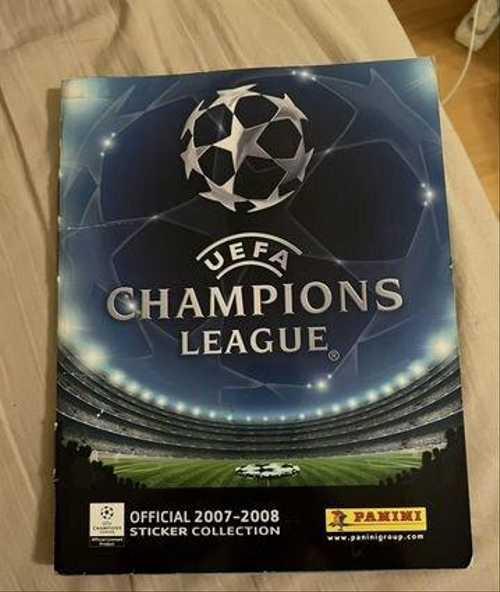 Альбом Uefa Champions League 2007-2008 Panini