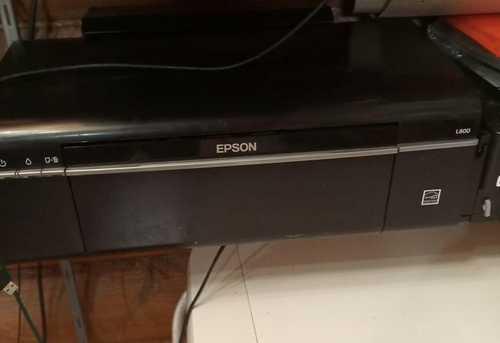 Продам принтер epson L800 на запчасти