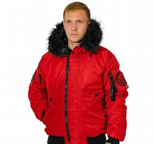 Куртка Nord Denali N2B Compass red/black укороченная