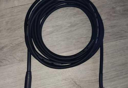 Инструментальный кабель для гитары 4м