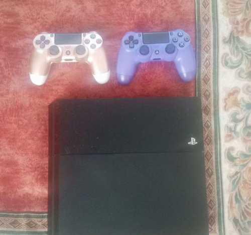 Sony playstation 4 fat 500 gb 2 геймпада