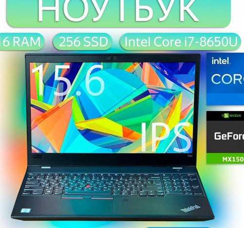 Lenovo ThinkPad T580 i7 Nvidia 16GB DDR4