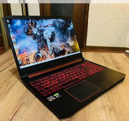 Игровой Acer Nitro 15.6"FHD IPS Ryzen 5 GTX 1650