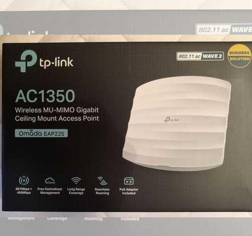 Точка доступа TP-link EAP225 AC1350 (omada)