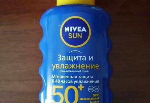 Солнцезащитный спрей nivea