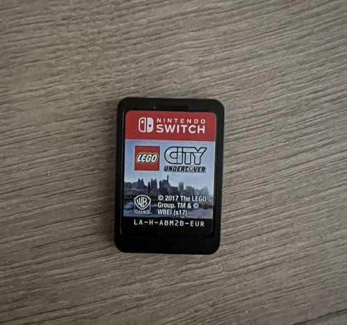 Картридж nintendo оригинал lego city undercover