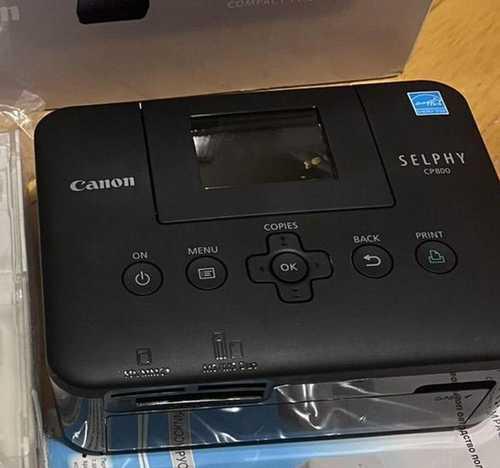 Принтер canon selphy cp 800