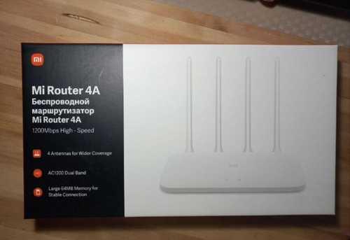 Роутер xiaomi 4a