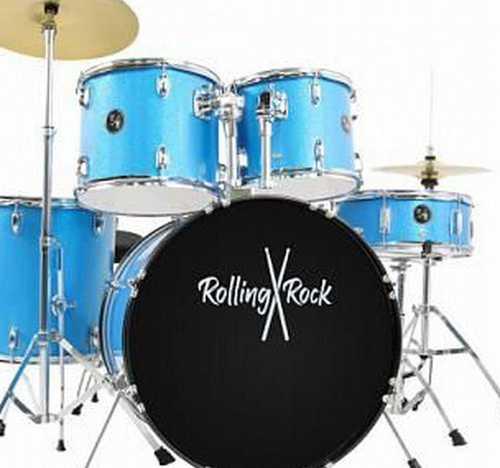 Барабанная установка Rolling Rock JR-2225C Blue Sa