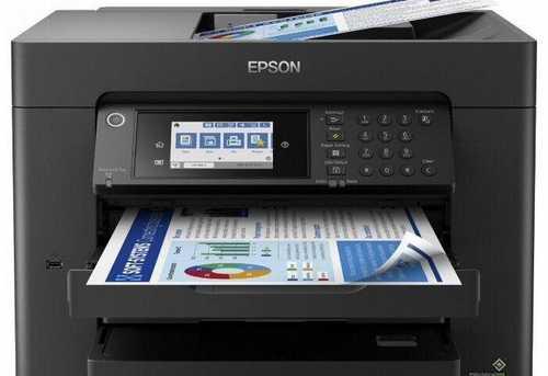 Мфу струйное Epson Workforce WF-7840dtwf, цветн