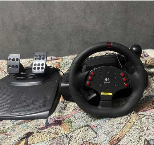 Руль logitech momo racing 900 градусов