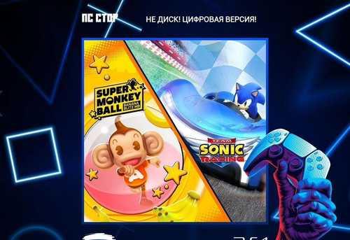 Team Sonic Racing and Super Monkey Ball: Banana Bl