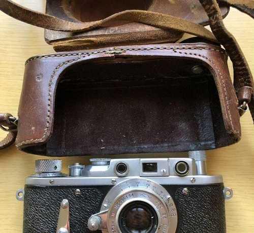 Старинный фотоаппарат редкий зоркий 2