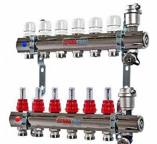 Коллектор 1" х 4 вых ек (Valtec) VTc.596.emnx.0604