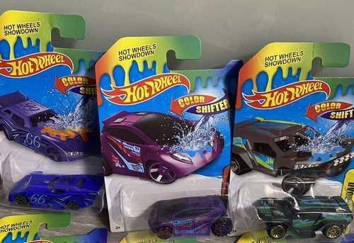 Hot wheels машинки меняющие цвет от воды