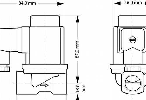 Danfoss 032U538202 - Клапан электромагнитный EV251