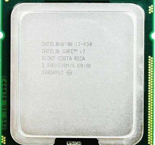 Процессор intel core i7 930