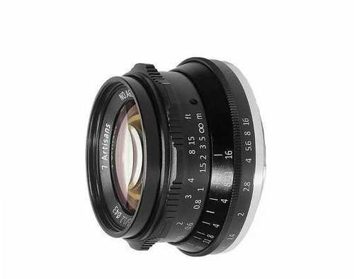 Объектив 7Artisans 35mm F1.2 Micro 4/3 черный