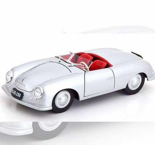 1:24 модель porsche 356 No 1 Roadster, silver