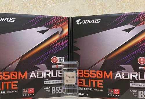 AMD Ryzen 7 5700X + gigabyte B550M aorus elite