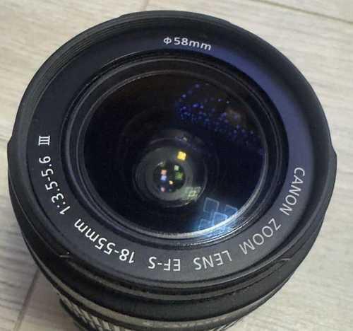 Объектив canon efs 18 55