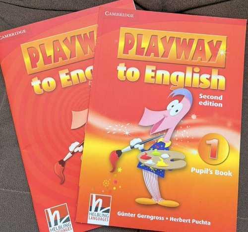 Playway to english 1 учебник тетрадь