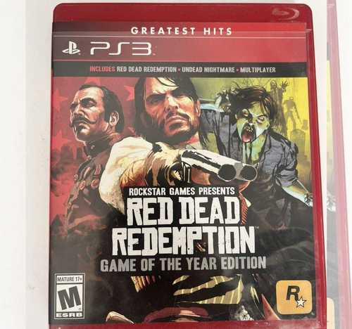 Игра read dead redemption для PS3