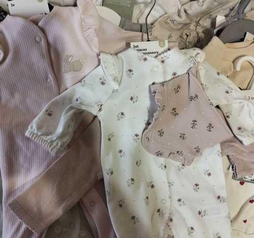 Новый набор одежды для девочек 56 h&m, c&a