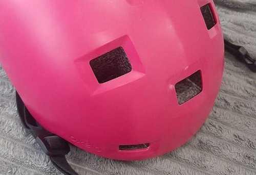 Шлем детский велосипедный розовый 47 - 52 см