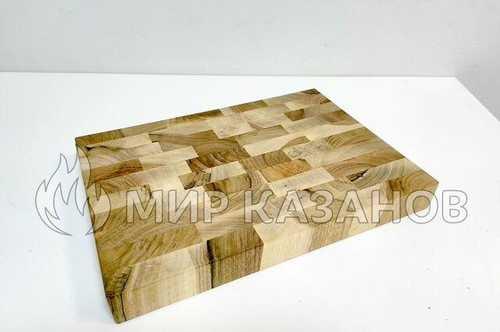 Разделочная доска деревянная торцевая