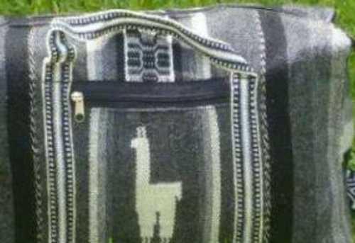 100 шерсть Альпаки.Перу.Дорожная сумка.Handmade