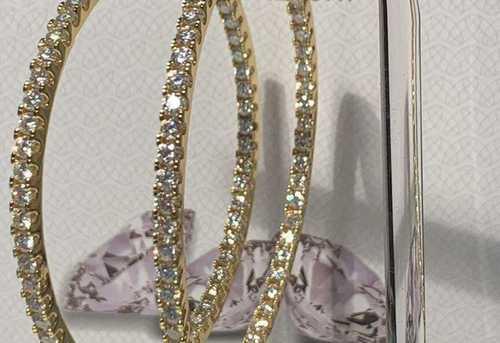 Tiffany золото желтое 6 см D VVS1