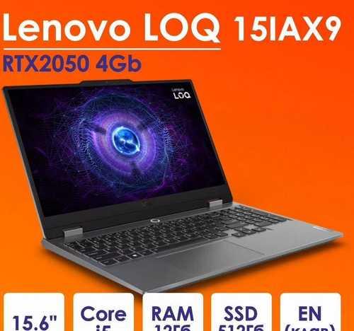 Топовый lenovo LOQ Ci5/12Gb/512Gb/VGA 4Gb/En