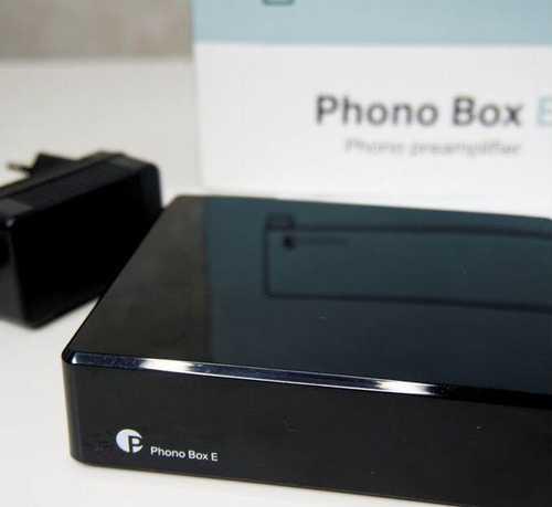 Фонокорректор (мм) Pro-Ject Phono Box E
