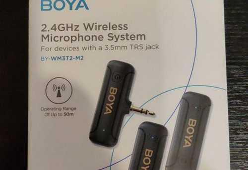 Беспроводная микрофонная система Boya BY-WM3T2-M2