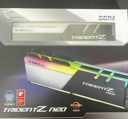 Оперативная память ddr4 16gbx2 3200 tridentz neo