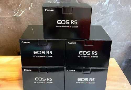 Canon EOS R5 KIT RF 24-105mm F4 L IS USM новый