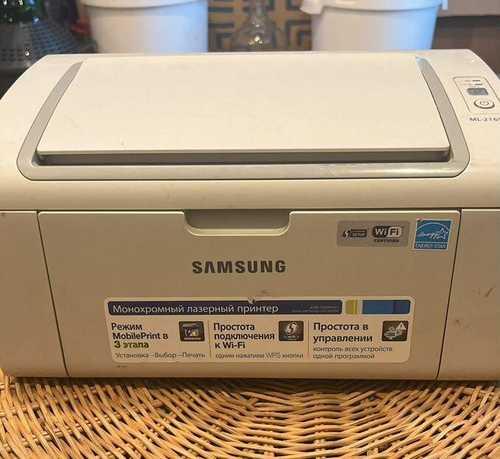 Принтер ML-2165W Samsung лазерный