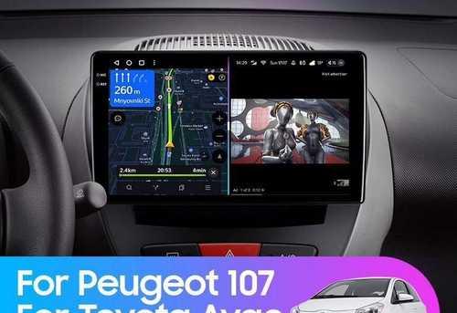 Магнитола teyes CC3 2K 3/32 Peugeot 107
