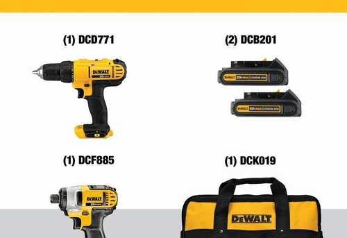 Dewalt 20V MAX Комбо набор шуруповерт и дрель