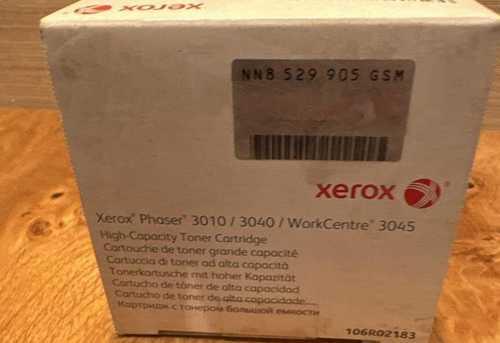 Картридж Xerox 106R02183 оригинал