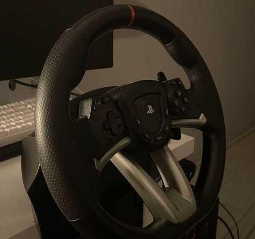 Игровой руль hori racing wheel apex