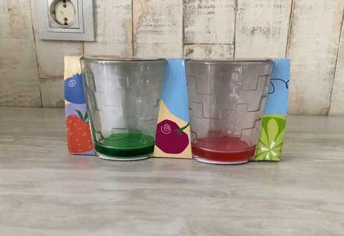 Цветные стаканы из Пятерочки