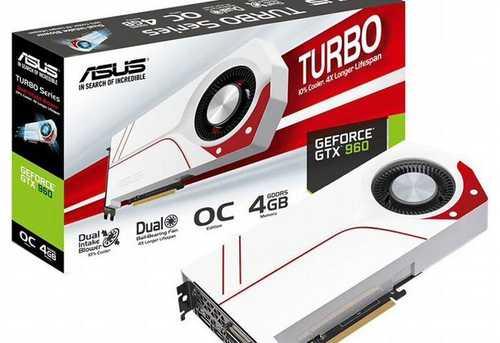 Видеокарта Asus nvidia GeForce GTX 960 turbo 4 гб