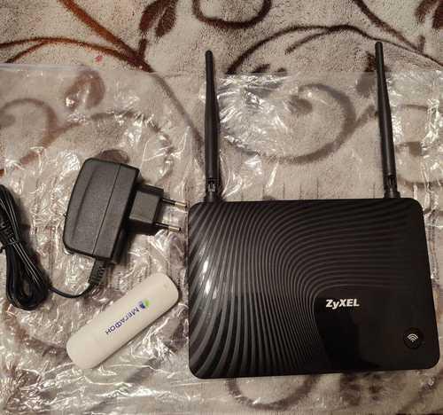 Интернет комплект zuxel omni  3g или 4g modem